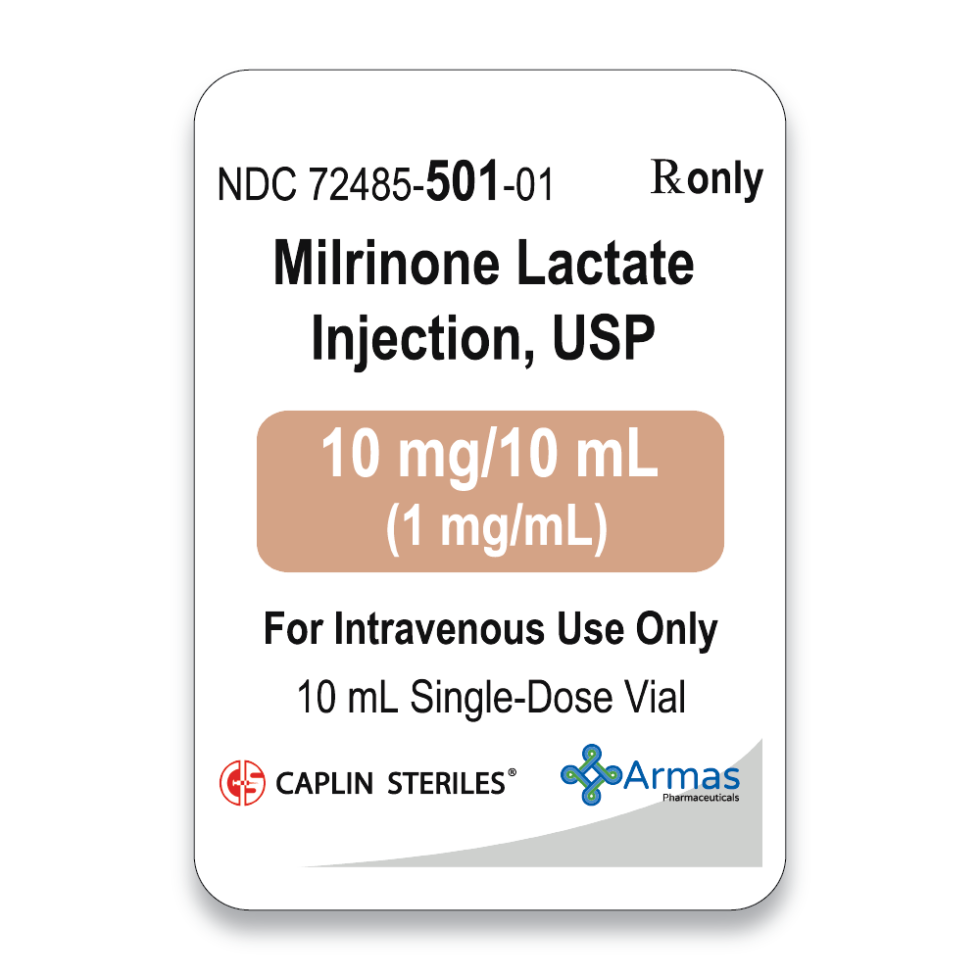 Milrinone Lactate Injection | Armas Pharmaceuticals