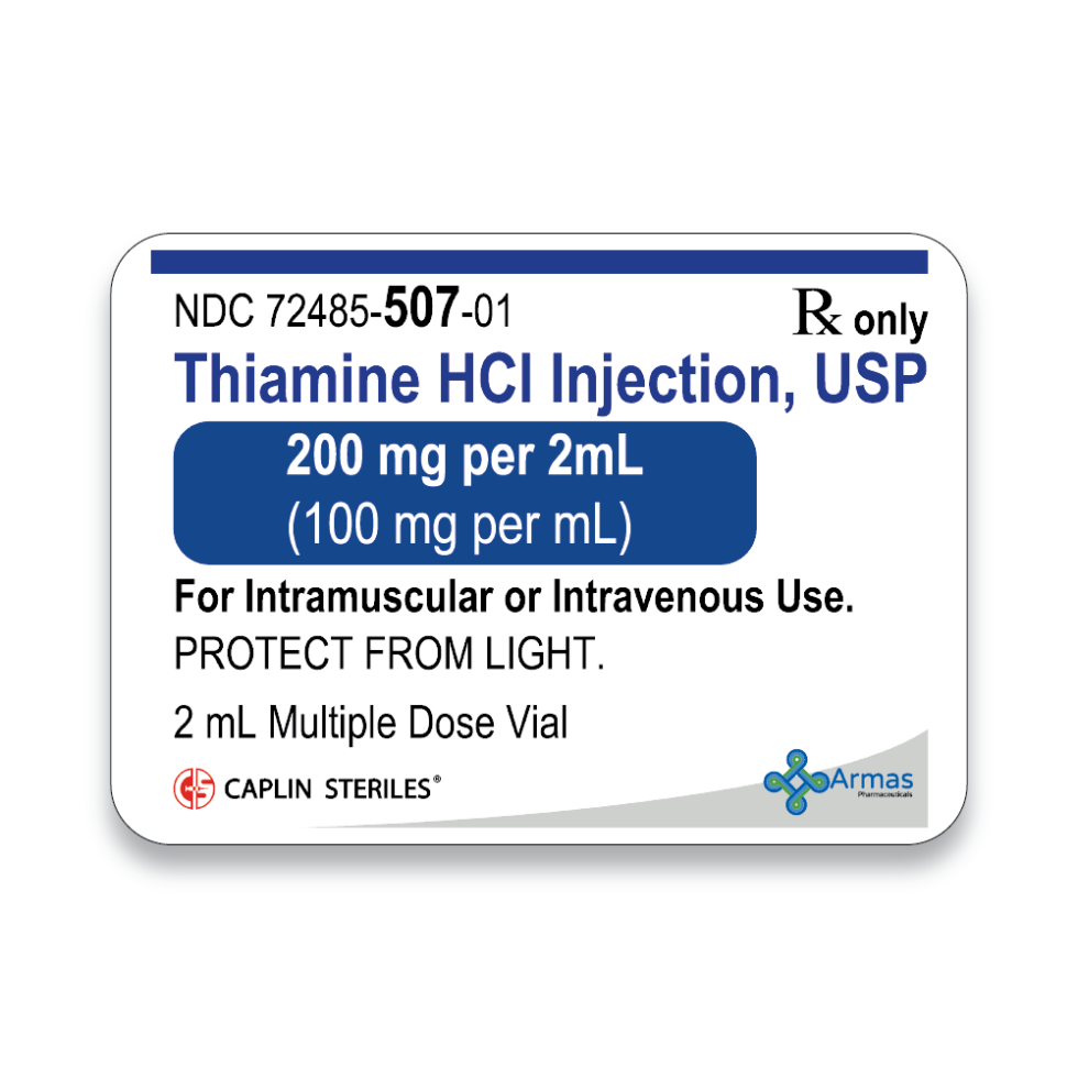 Thiamine Injection | Armas Pharmaceuticals